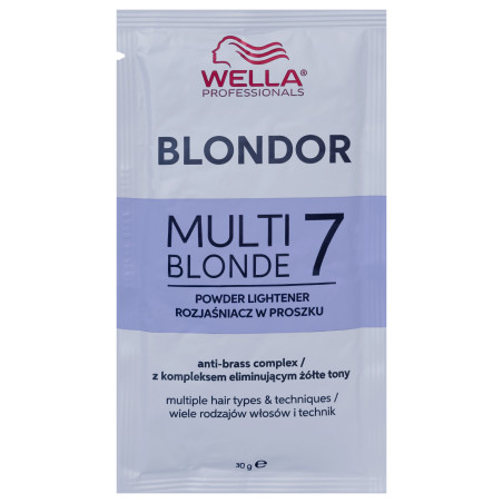 Wella Blondorplex Multi Blonde Powder - rozjaśniacz do włosów w proszku ...